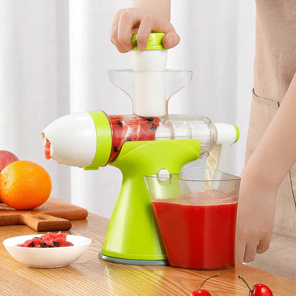 Hand-Cranked Juice Extractor – Easy Manual Home Juicer – Aapon Mini ...